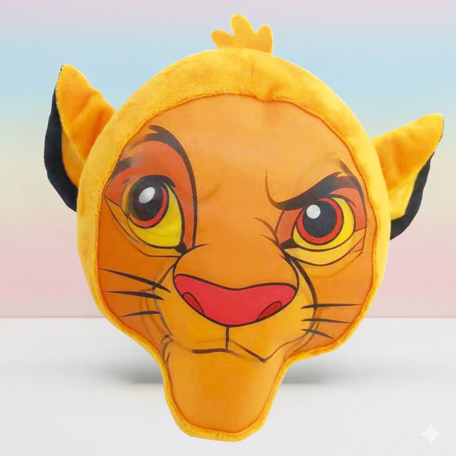 Pelúcia 3D - Simba - Rei Leão - 22cm - Disney Original - 1 unidade ...