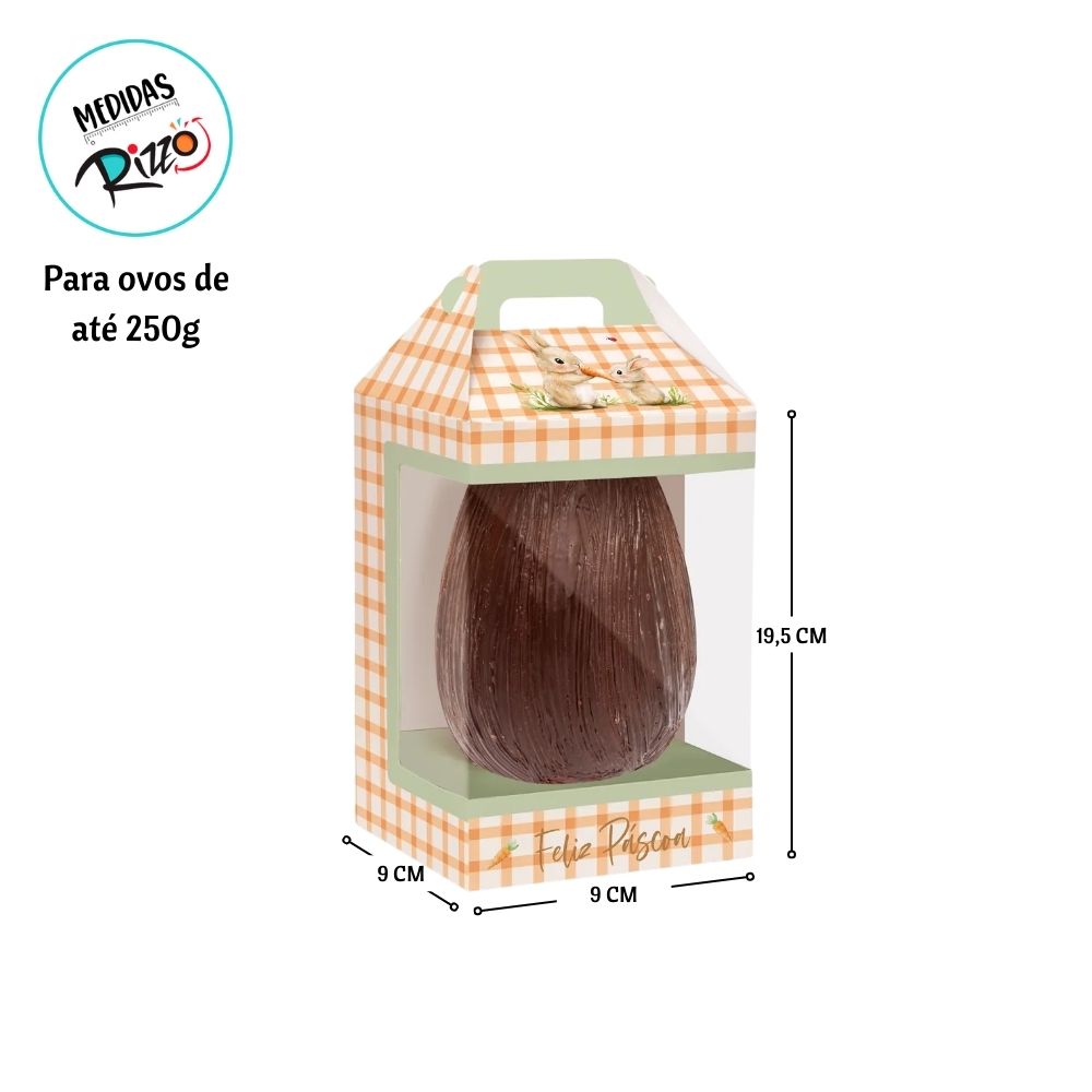 Caixa New Maleta Para Ovo de 250g com Visor - Lovely Garden - 6 ...