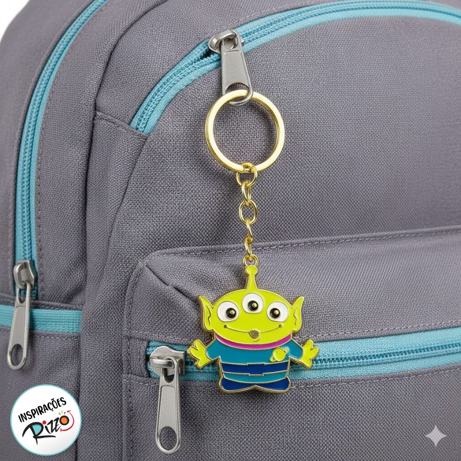 Chaveiro Metal - Alien - Toy Story - 4,5cm - Disney Original - 1 ...