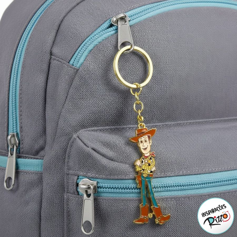 Chaveiro Metal - Woody - Toy Story - 6,5cm - Disney Original - 1 ...