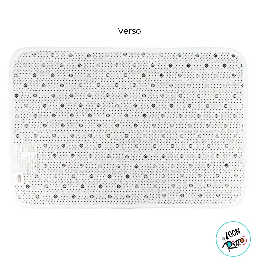 Tapete Retângular - Mickey Mouse - Branco - 40x60cm - Disney Original ...