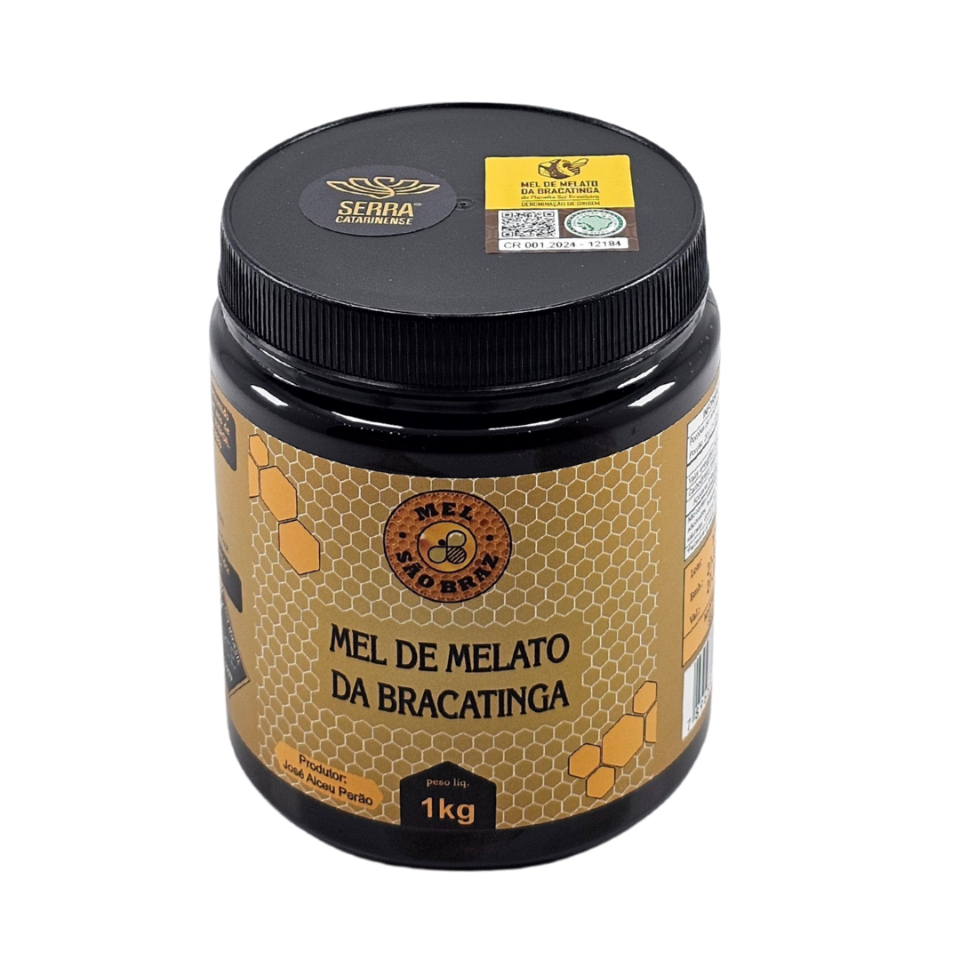 Mel Puro de Bracatinga São Braz - 1Kg - Mezzalira Mix - Para quem tem Fibra e Bom Gosto ...