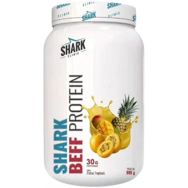 Whey Beef Protein Shark Pro Pote - 900g - Nutrimix Suplementos