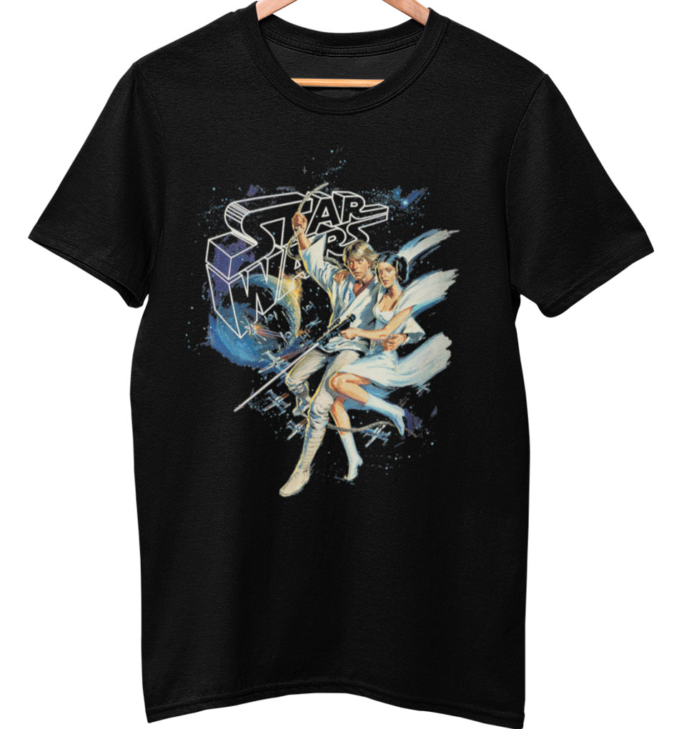 Camiseta Star Wars – Luke & Leia - Stampartz Camisetas