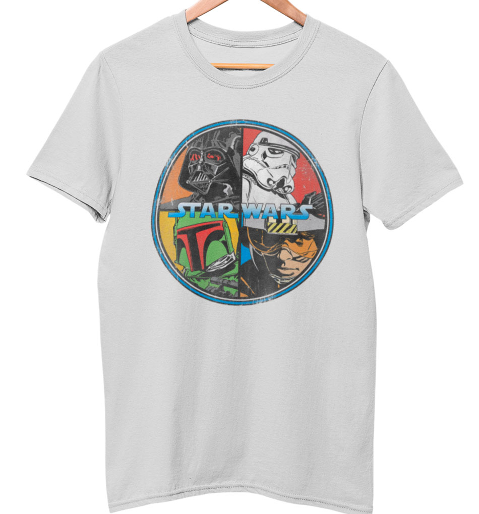 Camiseta Star Wars – Characters - Stampartz Camisetas