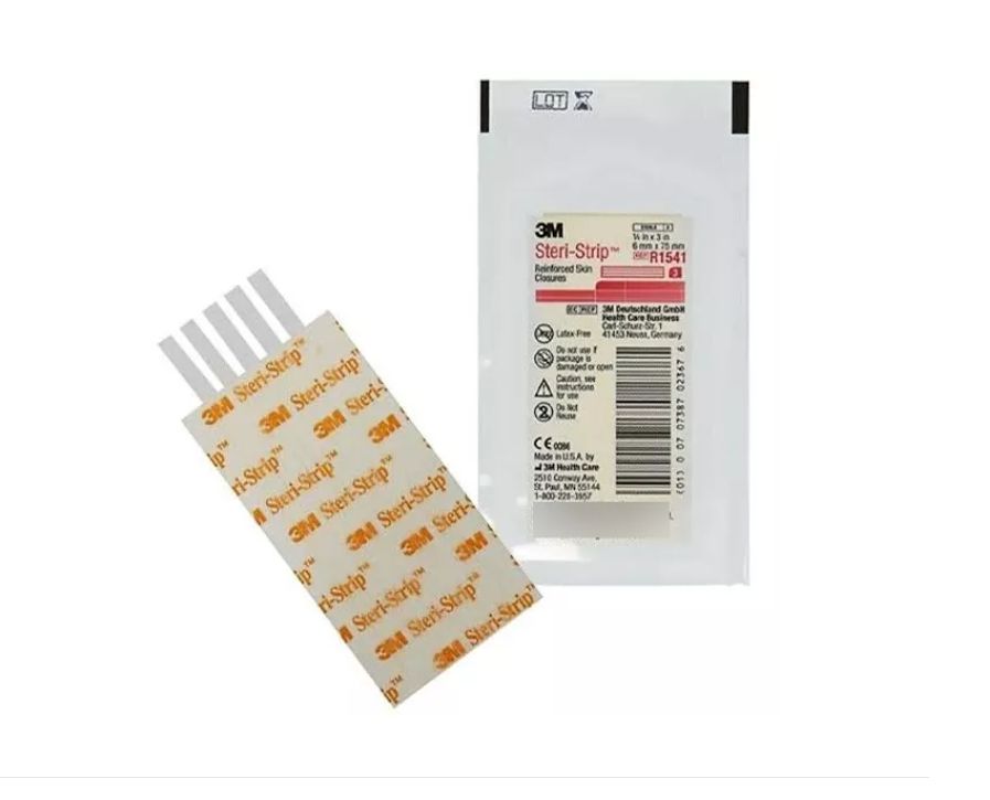 Sutura Steri-Strip Curativo Ponto Falso 6x75mm HB004724199 R1541 - 3M ...