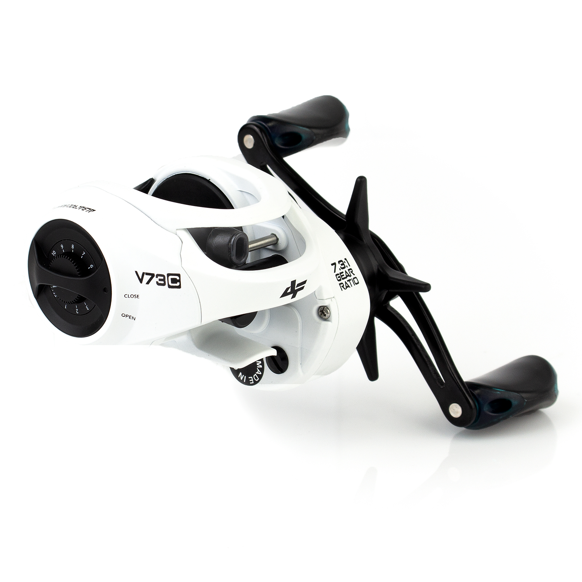Carretilha V73C white Albatroz Fishing - Escolha o Lado - Tsunami Fishing