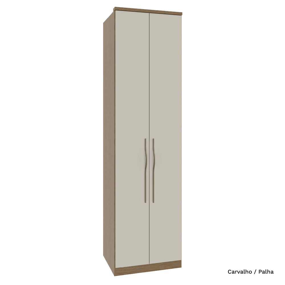 Guarda Roupa Modulado 2 Portas Com Prateleiras 63cm Rimo Setiba - Loja ...