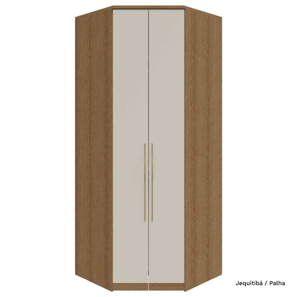 Guarda Roupa Modulado 2 Portas Canto Closet 96/99cm Rimo Setiba - Loja ...