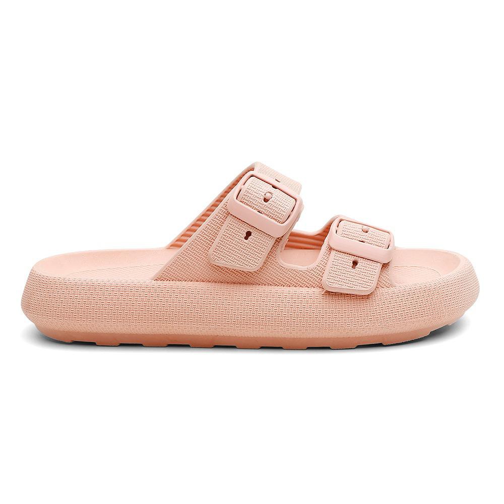 Sandália Birken Nuvem Slide Tira Dupla Fivela - Valentina K