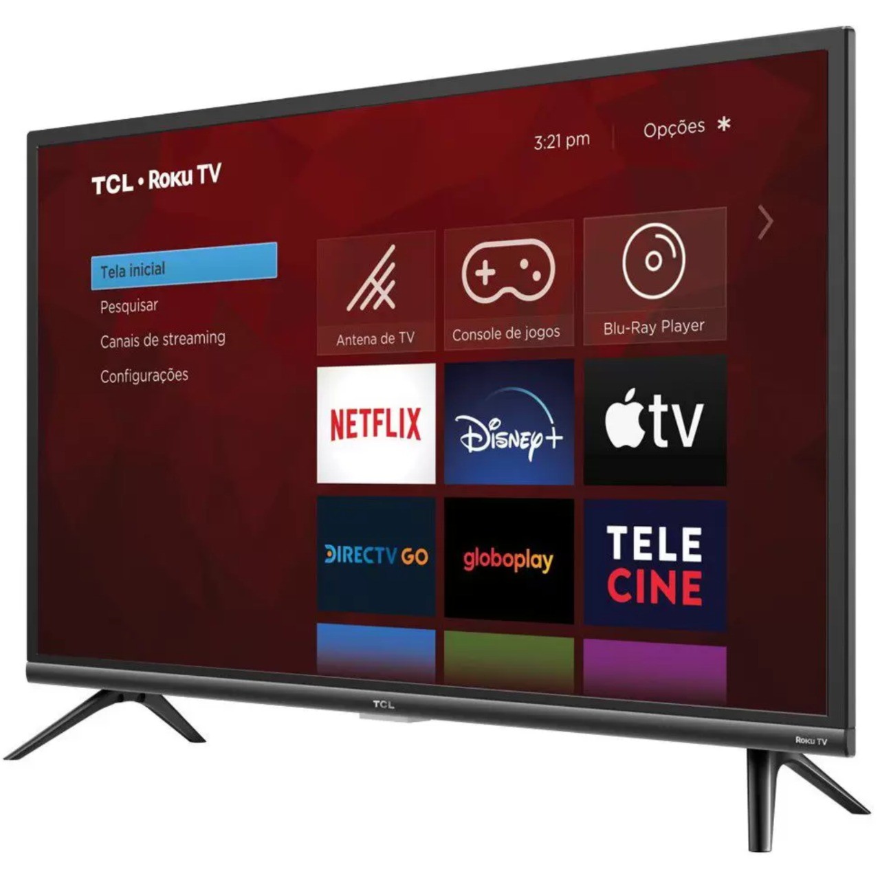 Smart Tv 43 LED HD 43RS520 3HDMI 1USB - TCL - ATACADÃO DOS ELETROS