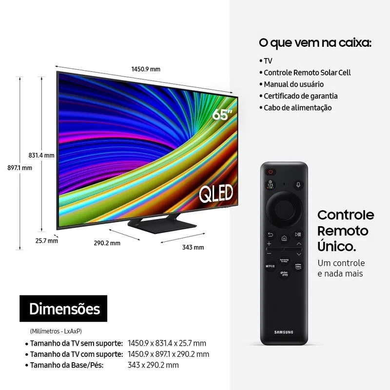 Smart TV 65 LED LH65BEAHVGGXZD UHD 4K 3HDMI 1USB - SAMSUNG - ATACADÃO ...