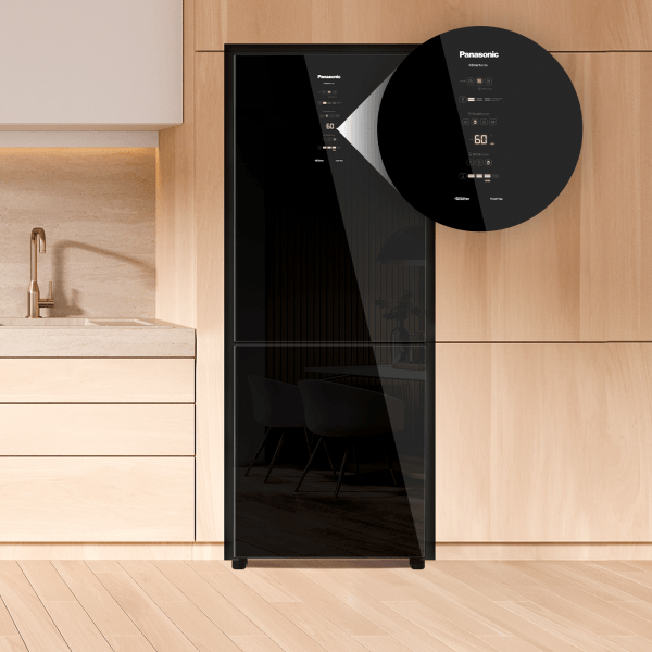 Refrigerador 2 Portas Frost Free Inverse 45L NRBB65GVFBB Porta de Vidro ...