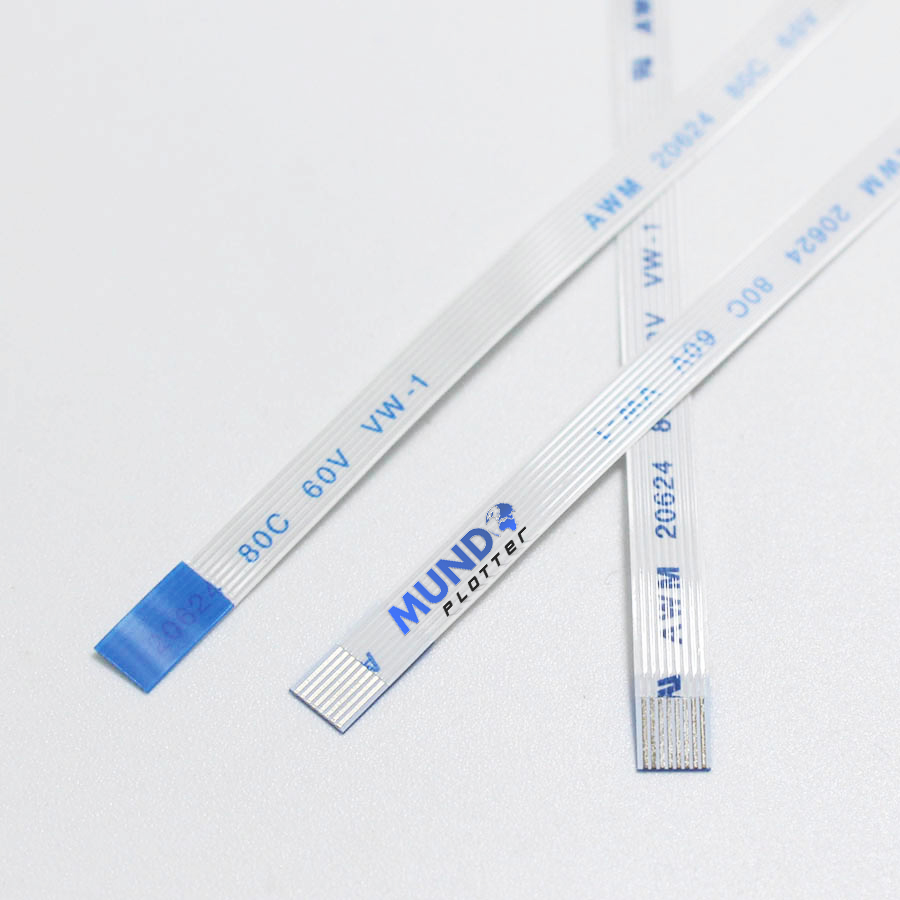 Cabo Flat 8 vias x 100cm - Mundo Plotter Venda de peças para plotter ...