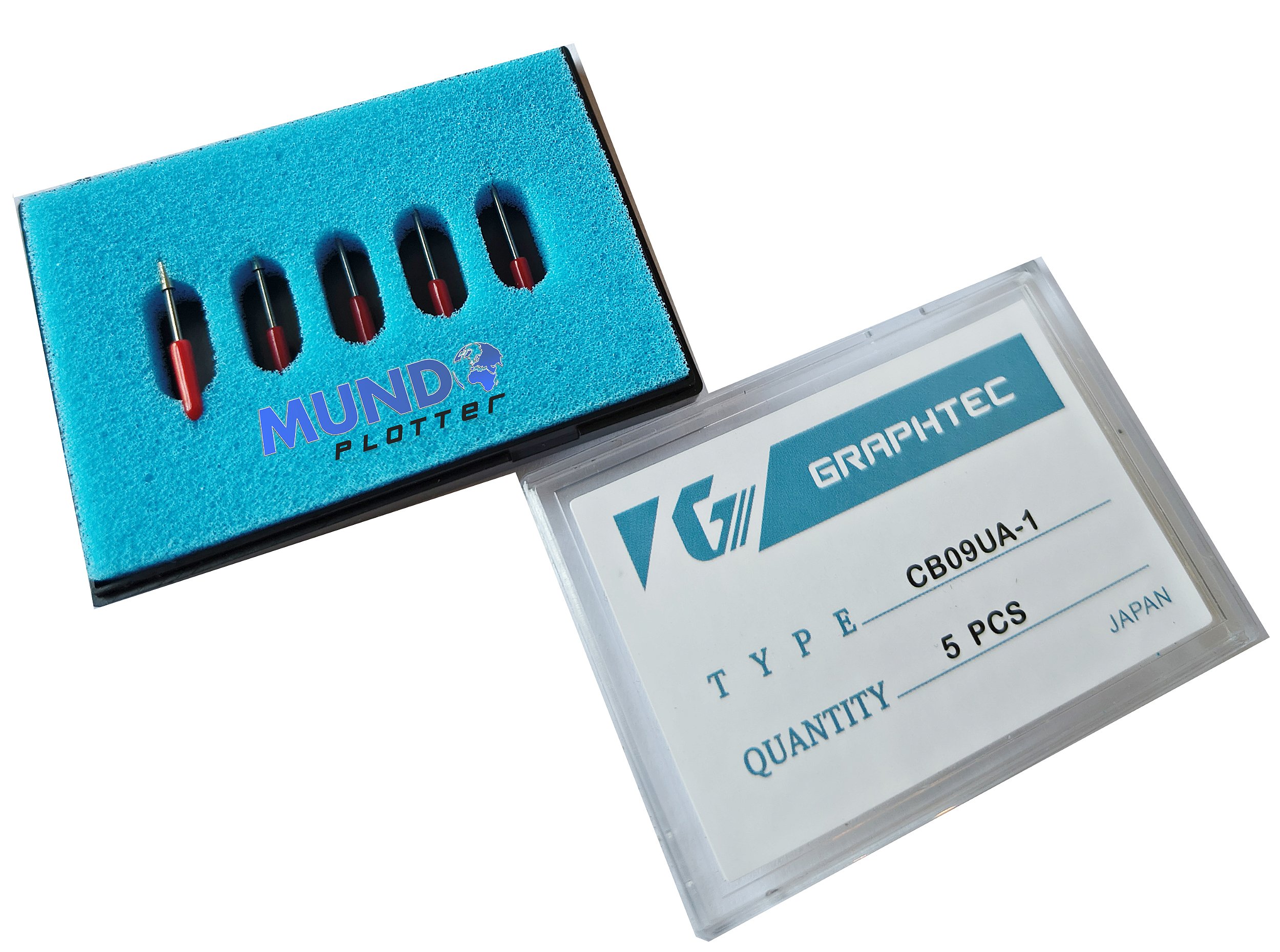 Laminas para Graphtec CB09UA-1 / caixa 5 unidades 45° - Mundo Plotter ...