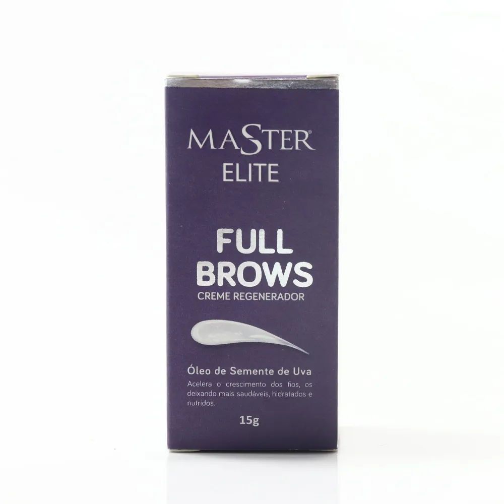 CREME REGENERADOR FULL BROWS MASTER 15g - Mercado da Micropigmentação