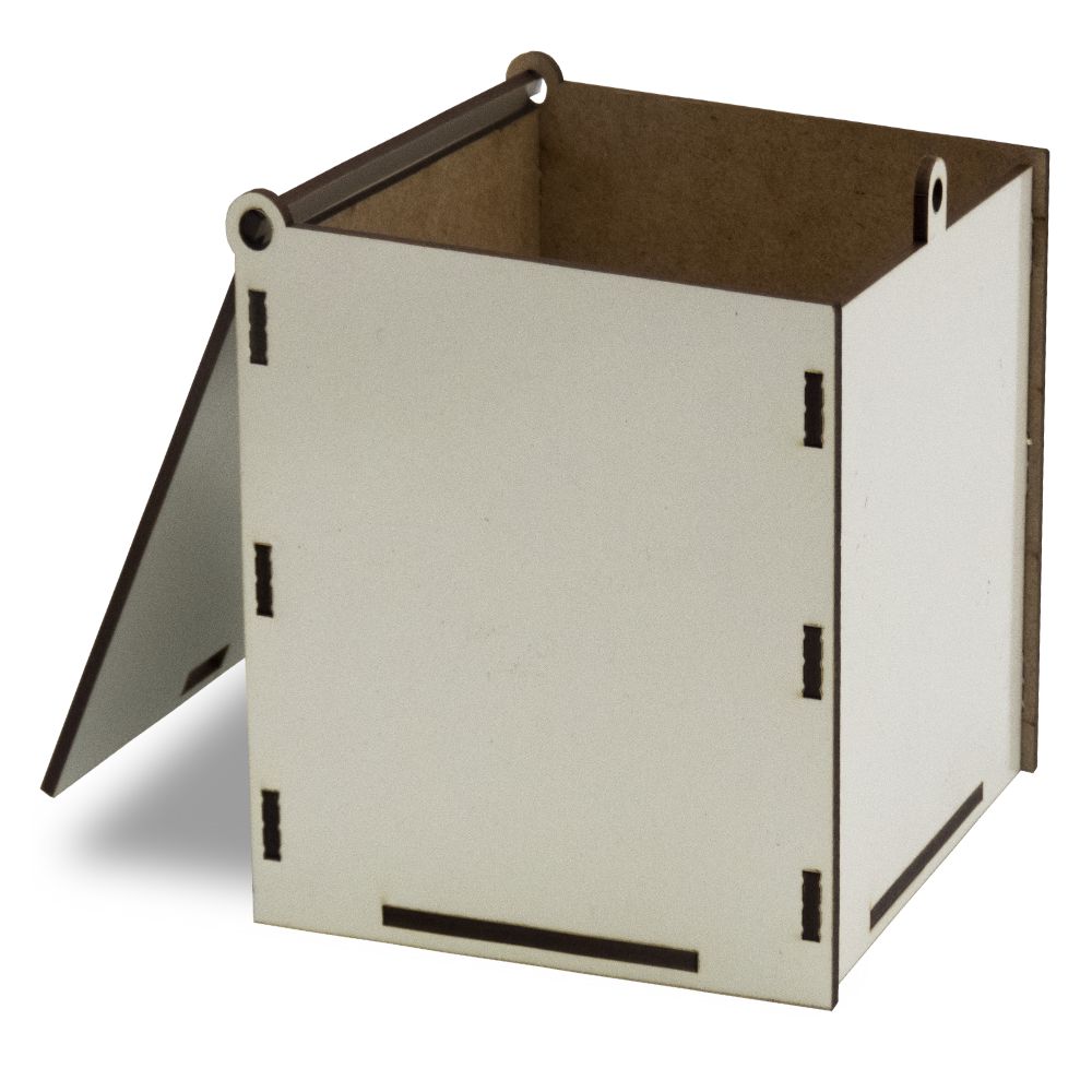 CAIXINHA 20x20x20 DE MDF 3mm 20x20x20cm Mdf 3mm - Fabrica do MDF