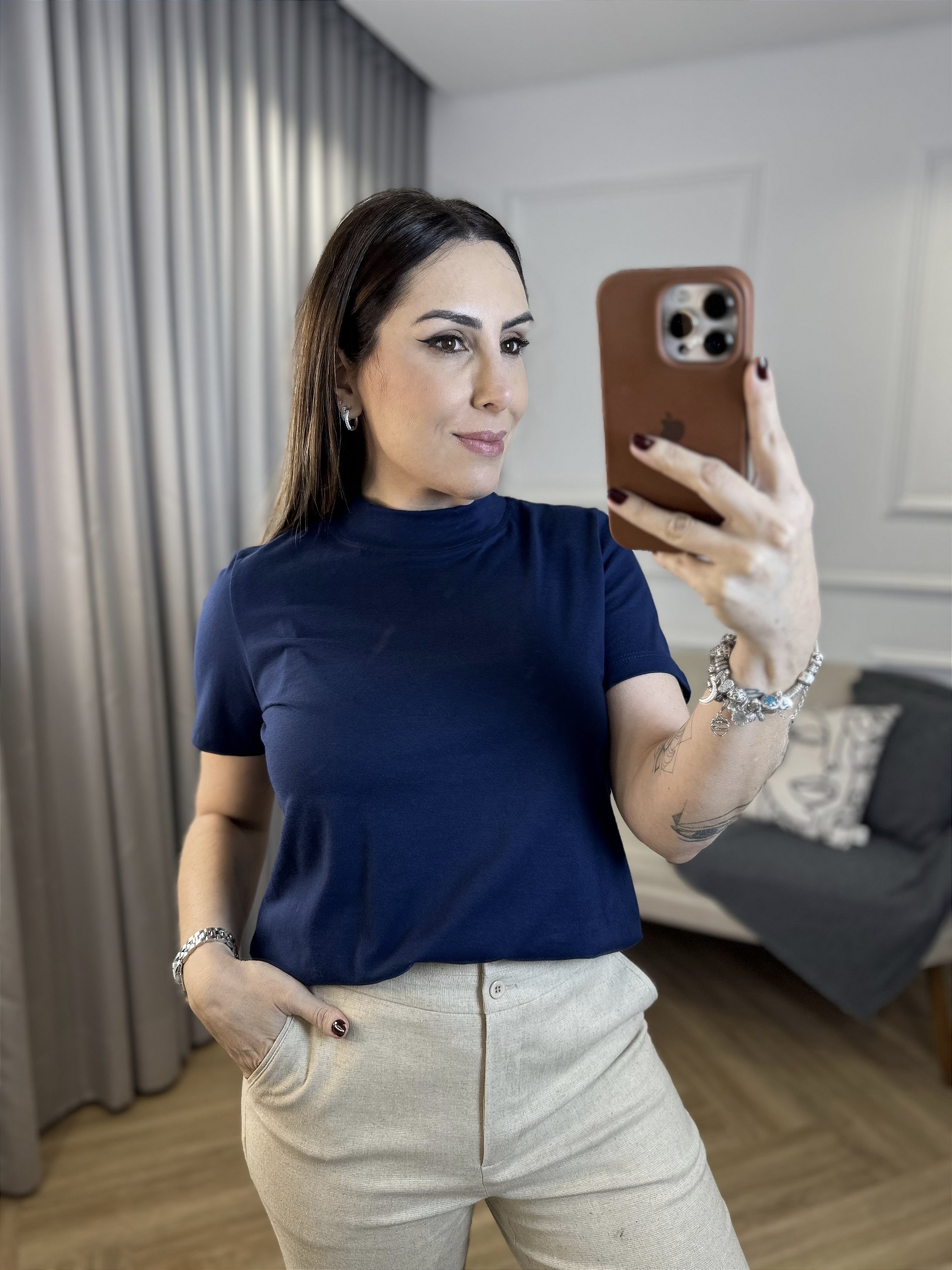 T-shirt Francesca - Roupas Sociais Alfaiataria Femininas | Deise ...