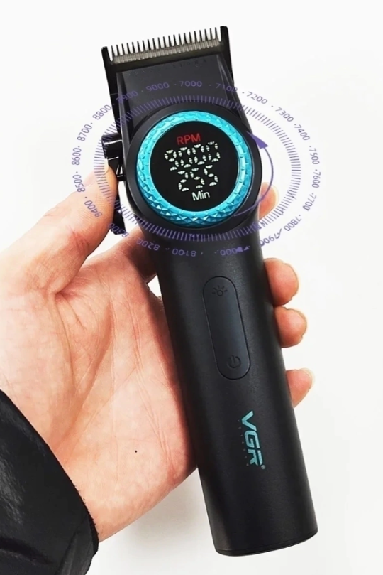Máquina De Corte VGR V-001 Black Cordless Bivolt - JABOQUE BRASIL