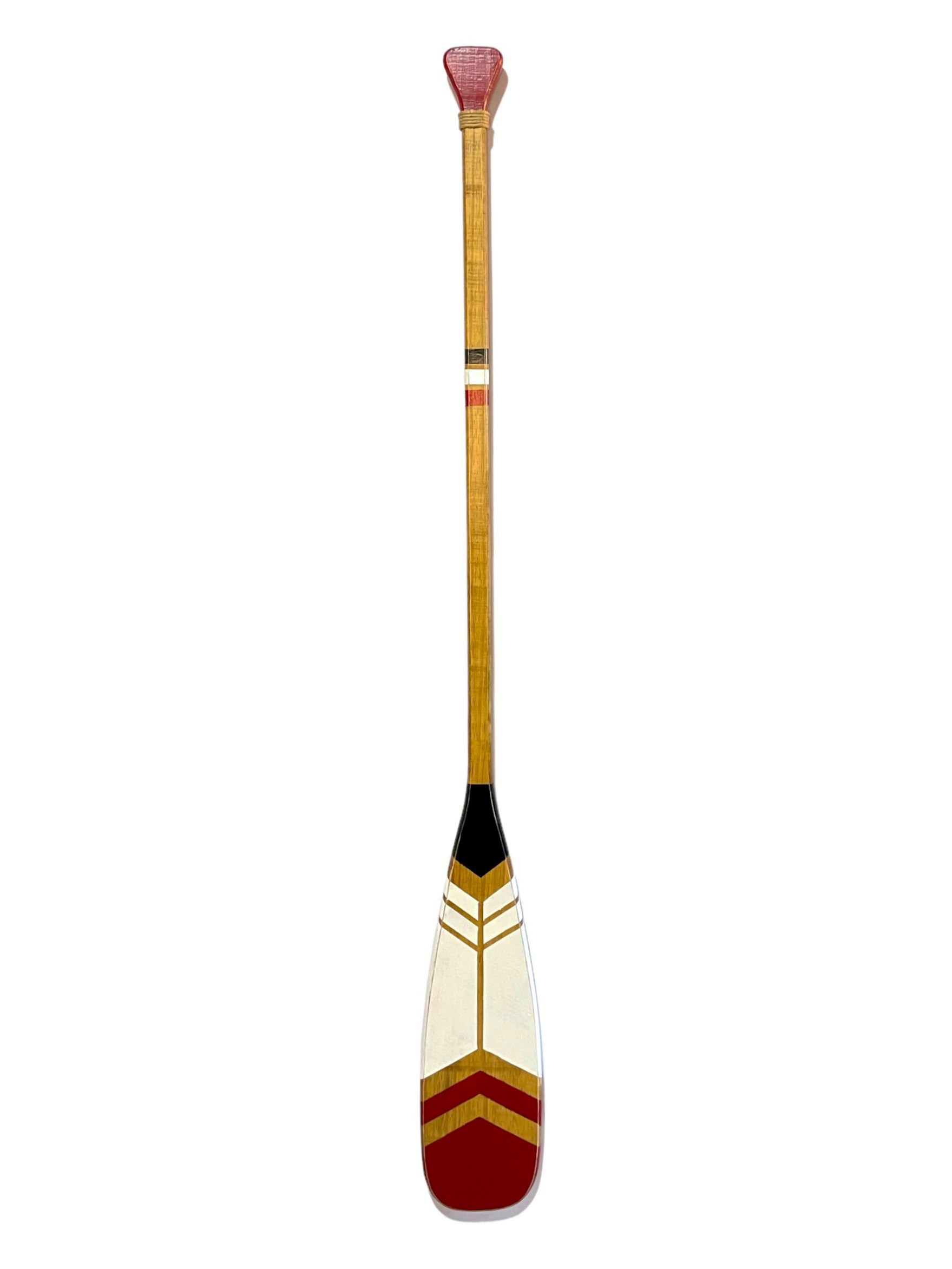 Remo Decorativo Canadense Ponta Vermelha 130 cm Decoração de Parede ...