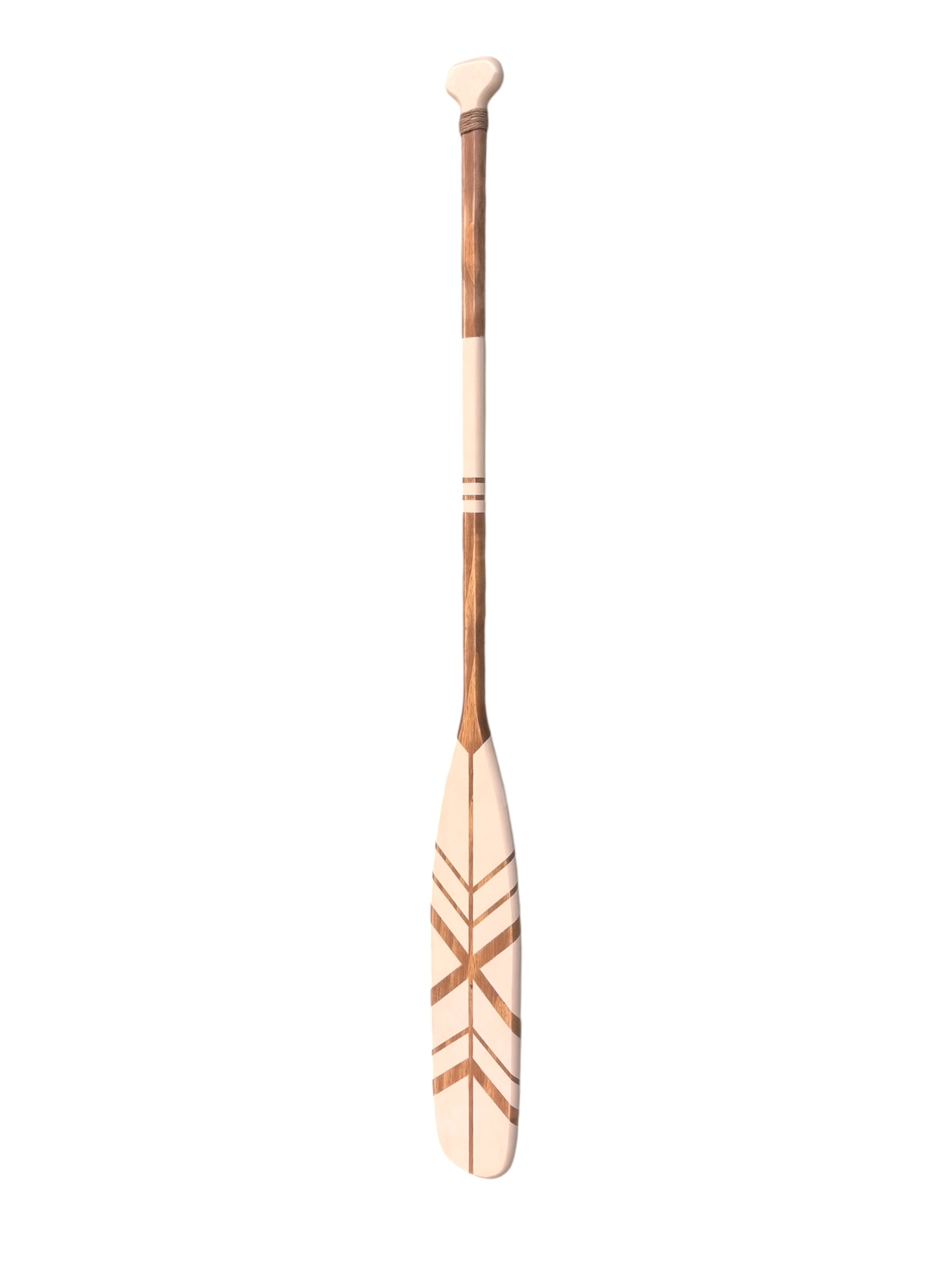 Remo Decorativo Indian Bege 100 cm Decoração de Parede em madeira - Dcorada