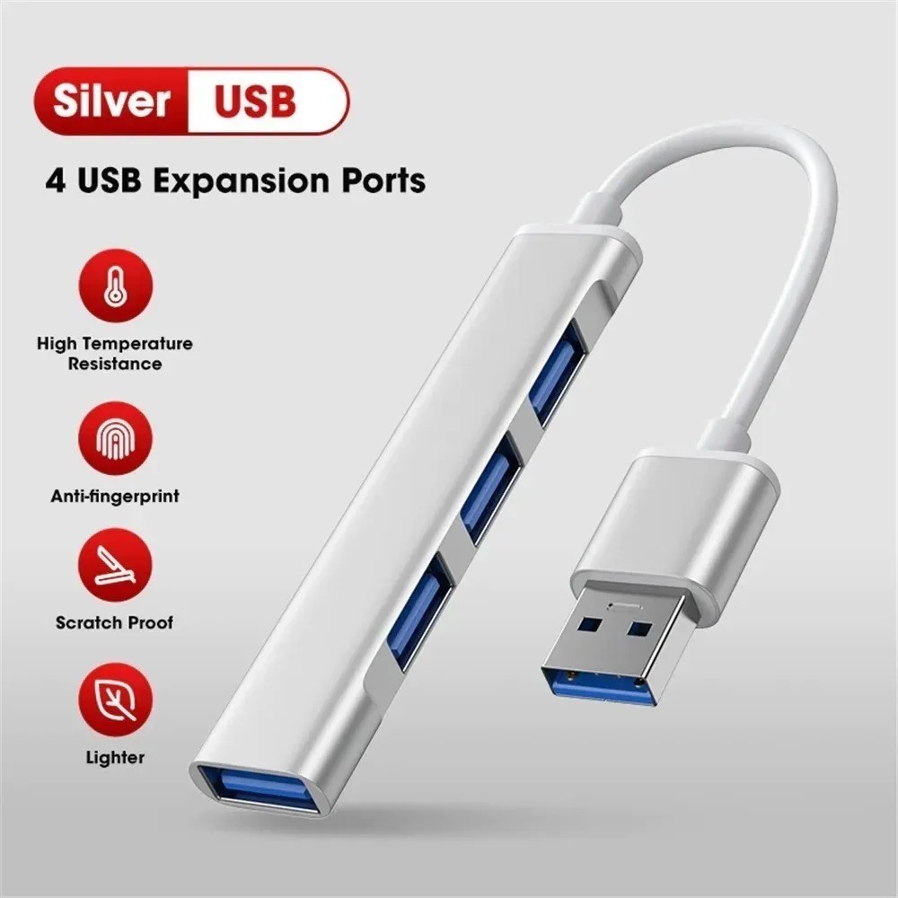 Mini Hub Usb 3.0 4 Portas High Speed Extensor Pen Drive - MB UTILIDADES