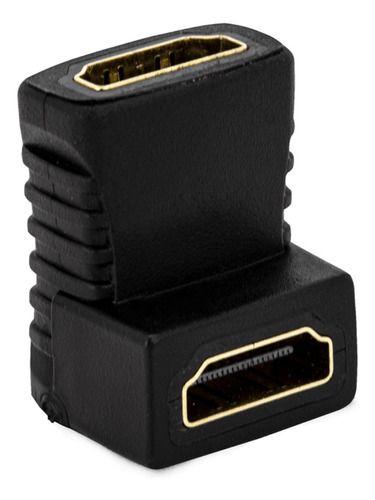 Adaptador Plug Hdmi Femea X Femea 90 Graus - MB UTILIDADES