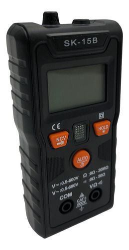 Multimetro Digital Ncv Automatico C/ Cabo Multiteste - MB UTILIDADES