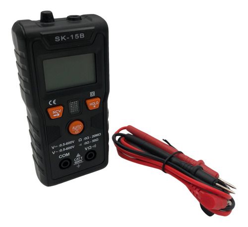 Multimetro Digital Ncv Automatico C/ Cabo Multiteste - MB UTILIDADES