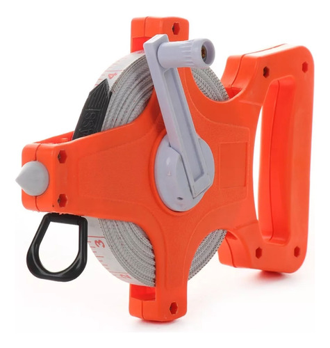 Trena Aberta Fita Fibra De Vidro 30 Metros 100ft Manivela - MB UTILIDADES