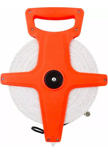 Trena Aberta Fita Fibra De Vidro 30 Metros 100ft Manivela - MB UTILIDADES