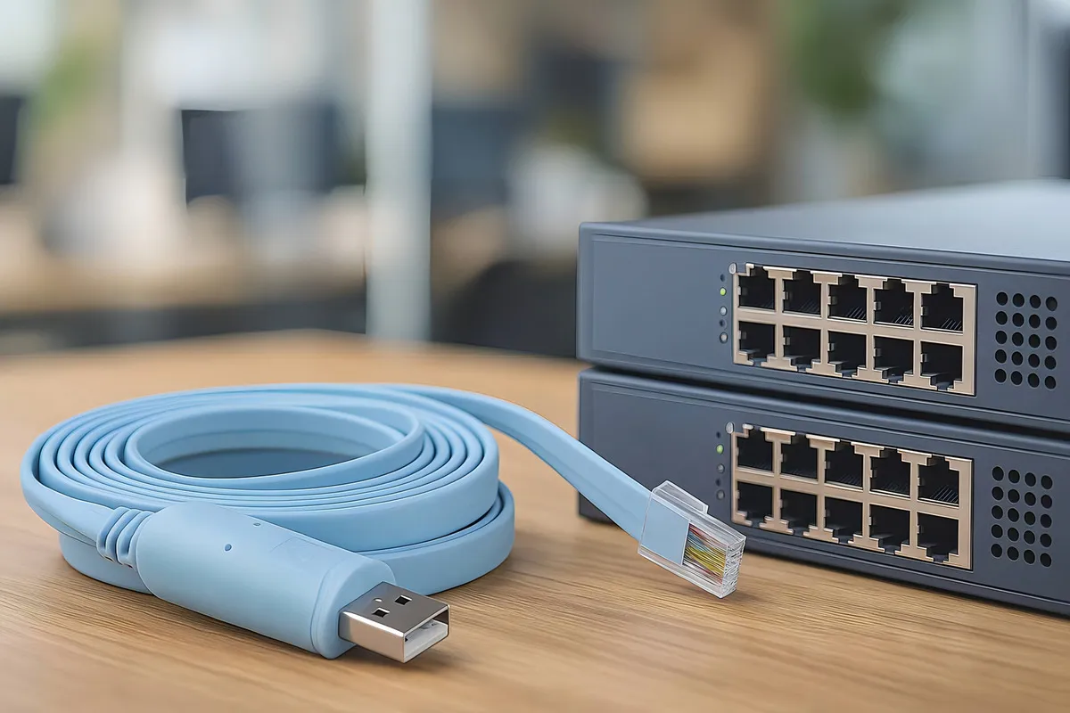 Cabo Console Usb Para Rj45 Ftdi Switch Roteador 1,8 Metros - MB UTILIDADES