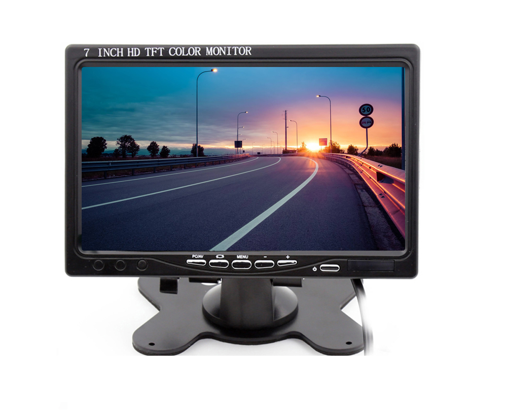 Tela Monitor Lcd Hd 7 Polegadas Portátil Hdmi Vga E Av - MB UTILIDADES