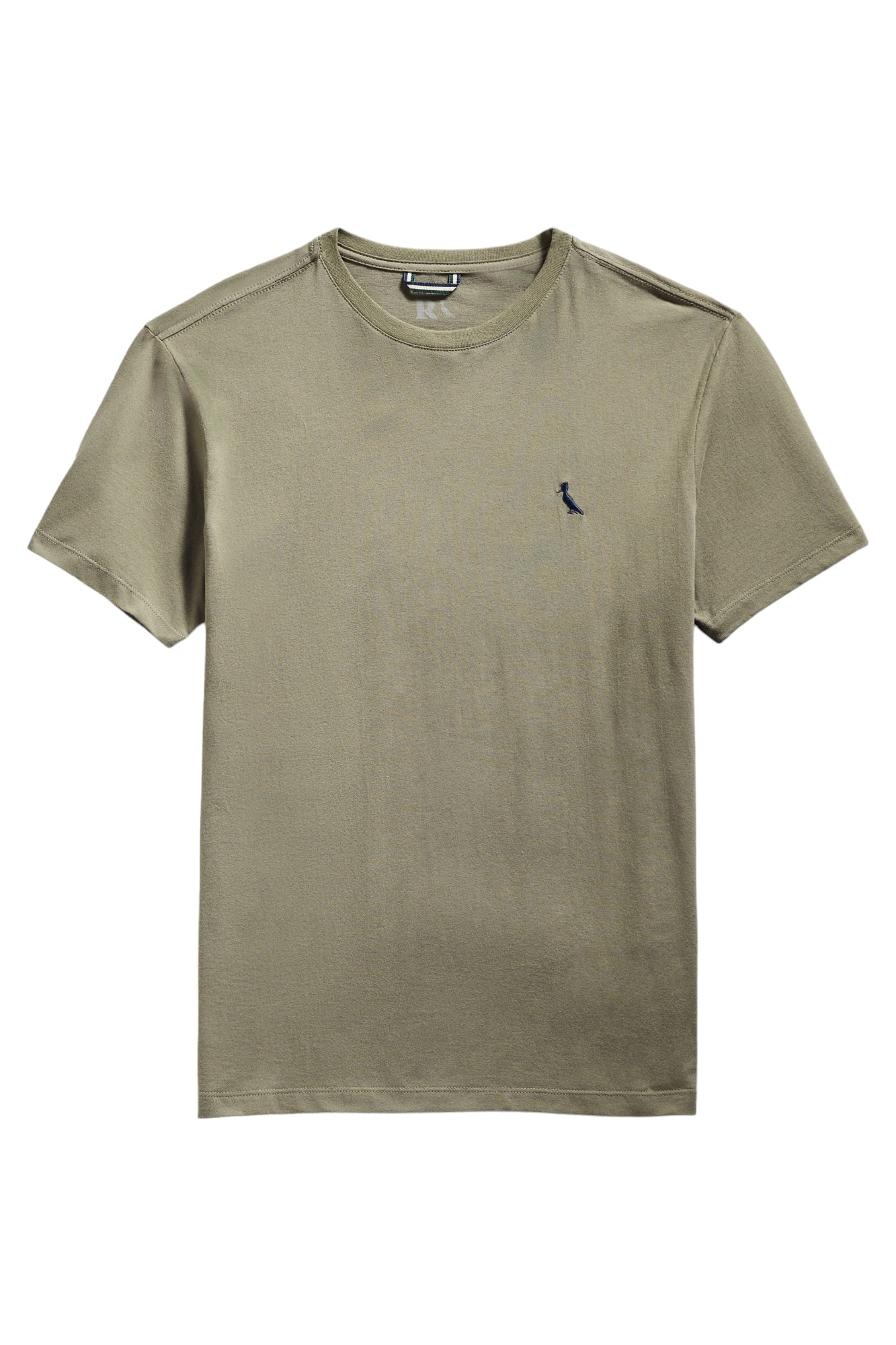 Camiseta Reserva Masculina Básica Verde militar - Gareth