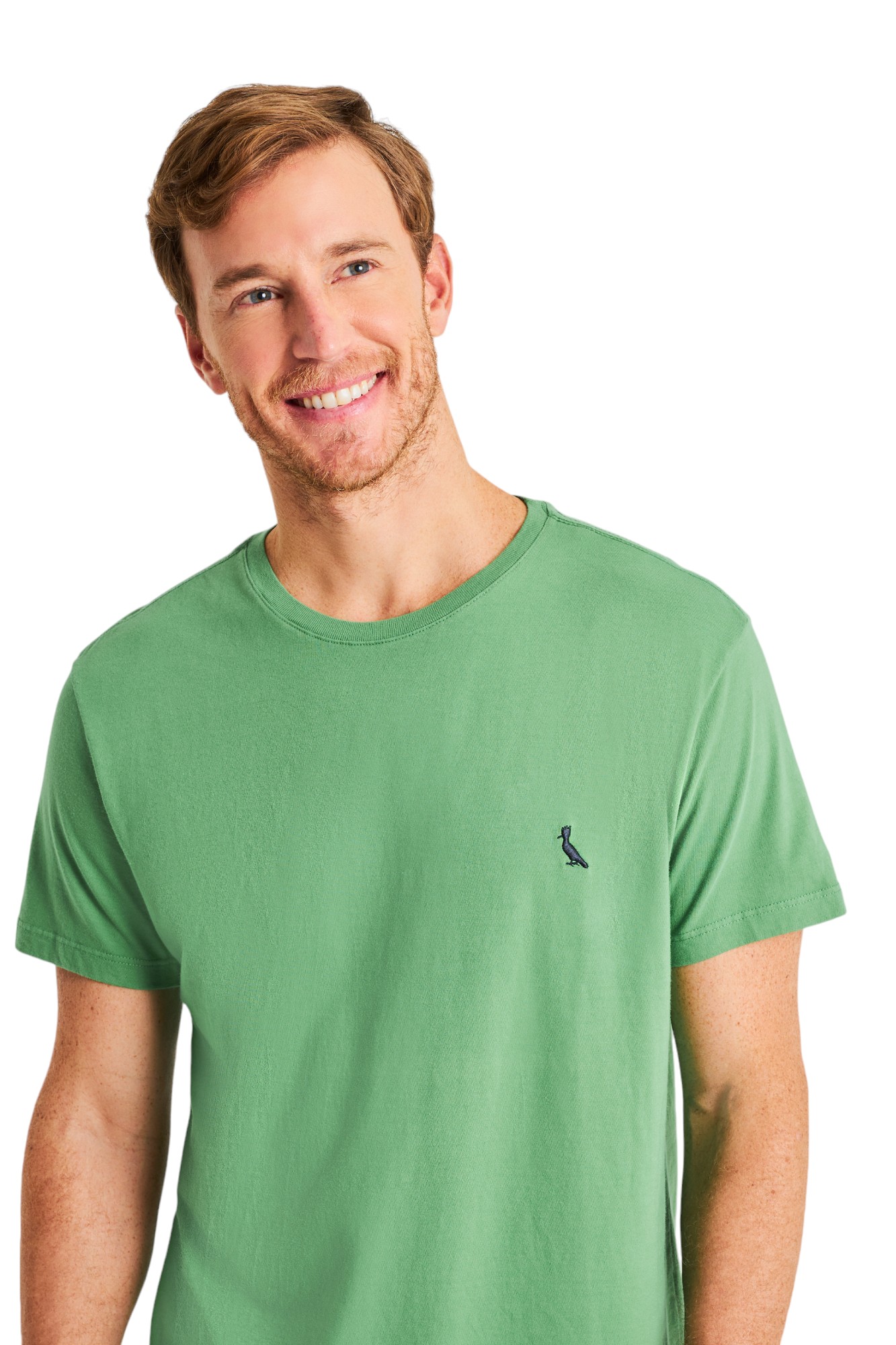 Camiseta Reserva Masculina Básica Verde - Gareth