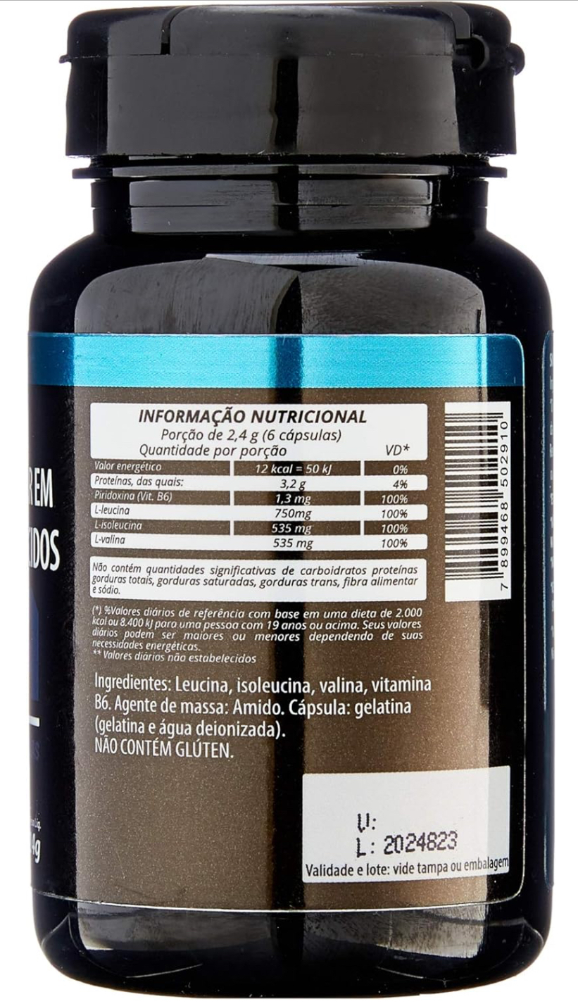 BCAA 580mg 60 Cápsulas | Apisnutri - Empório Aruna