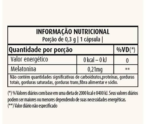 Melatonina 60 Cápsula | ApisNutri - Empório Aruna