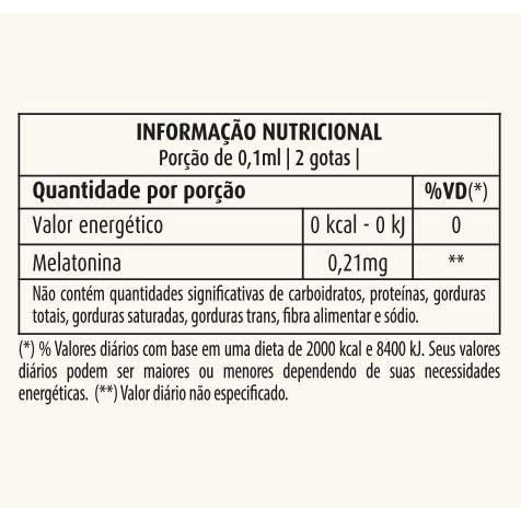 Melatonina Gotas 30ml Sabor Camomila | ApisNutri - Empório Aruna
