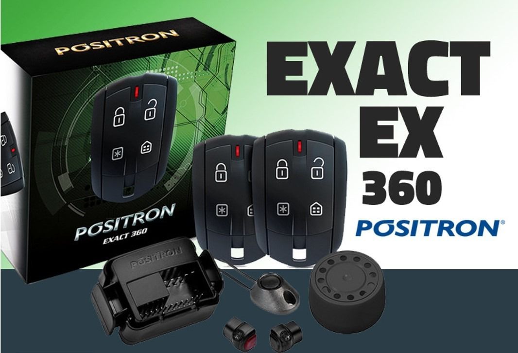 ALARME DE CARRO EXACT 360 CYBER POSITRON COM 2 CONTROLES - Brazil Color Photo - Loja de varejo e ...