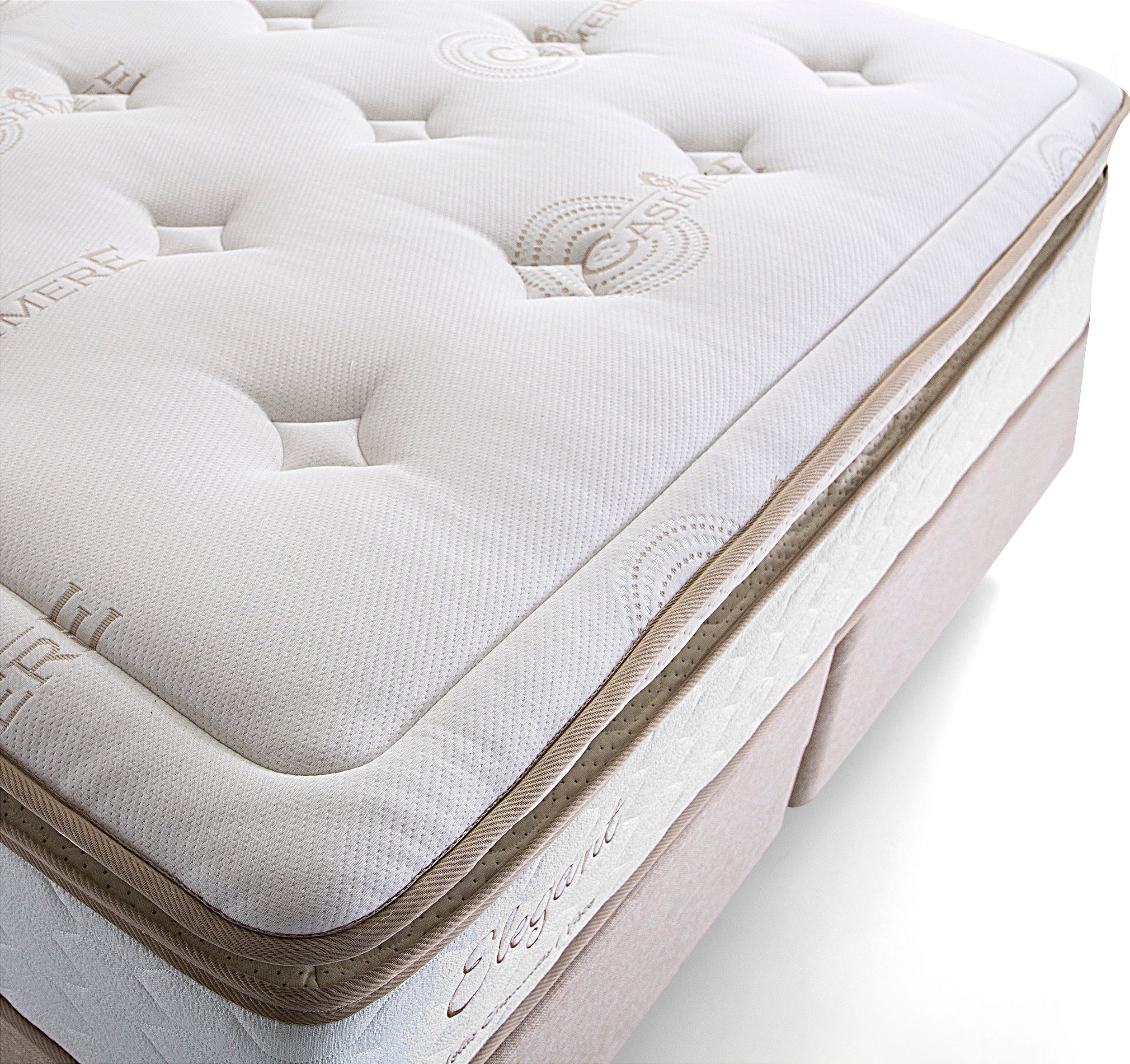 CONJUNTO: BOX COM BAÚ + COLCHÃO HERVAL ELEGANT MOLAS ENSACADAS QUEE ...