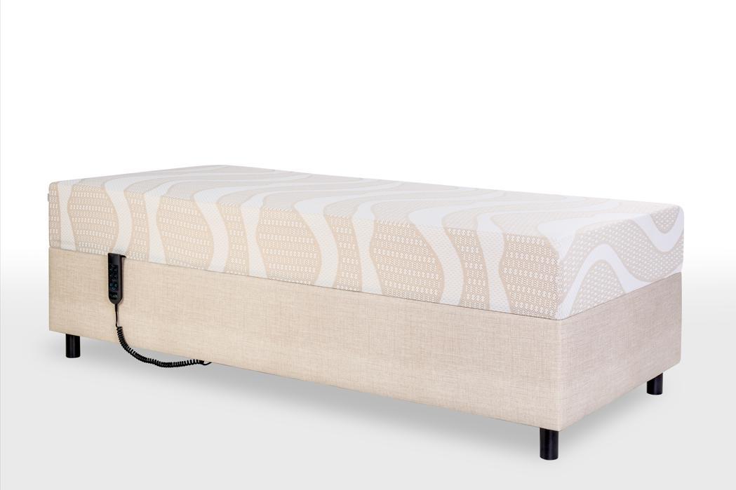 Cama Motorizada Centauro + Colchão - Com grades - Casa do Conforto