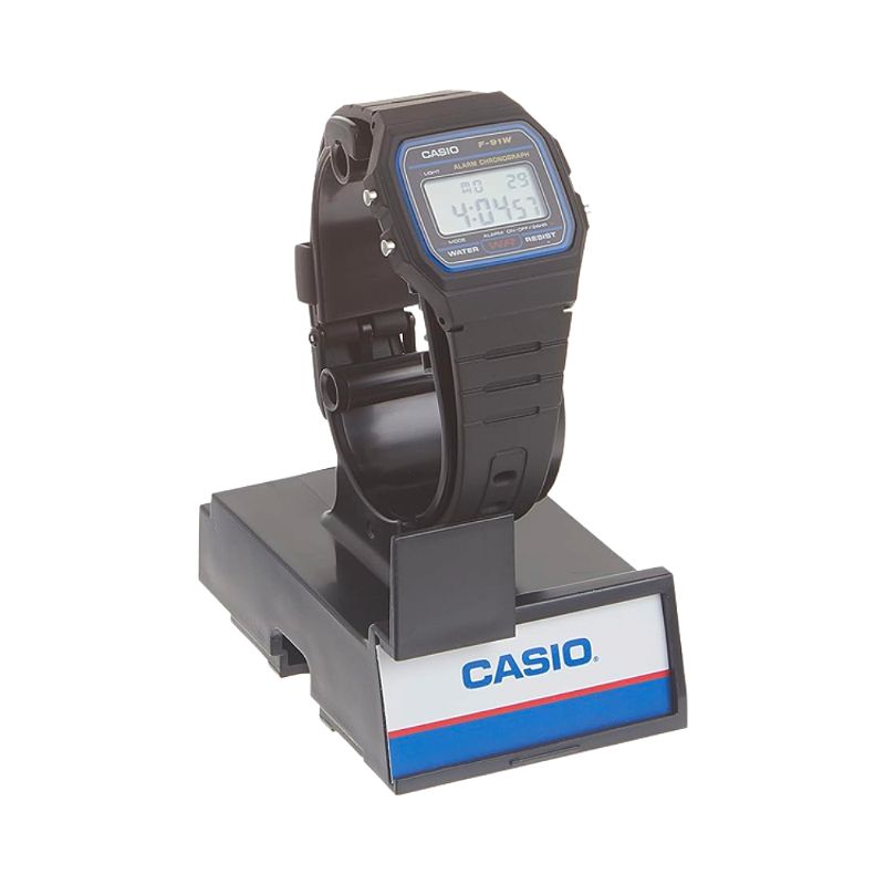 Relógio Casio Digital F-91W-1DG-SC - Moment - nos seus melhores momentos!