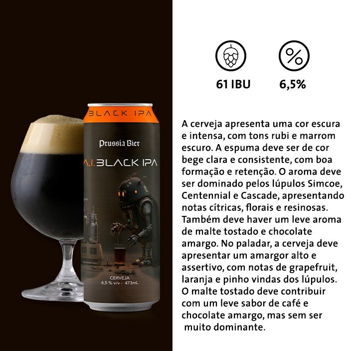 CERVEJA A.I. BLACK IPA LATA 473ML UNIDADE - Prussia Bier - Loja online ...