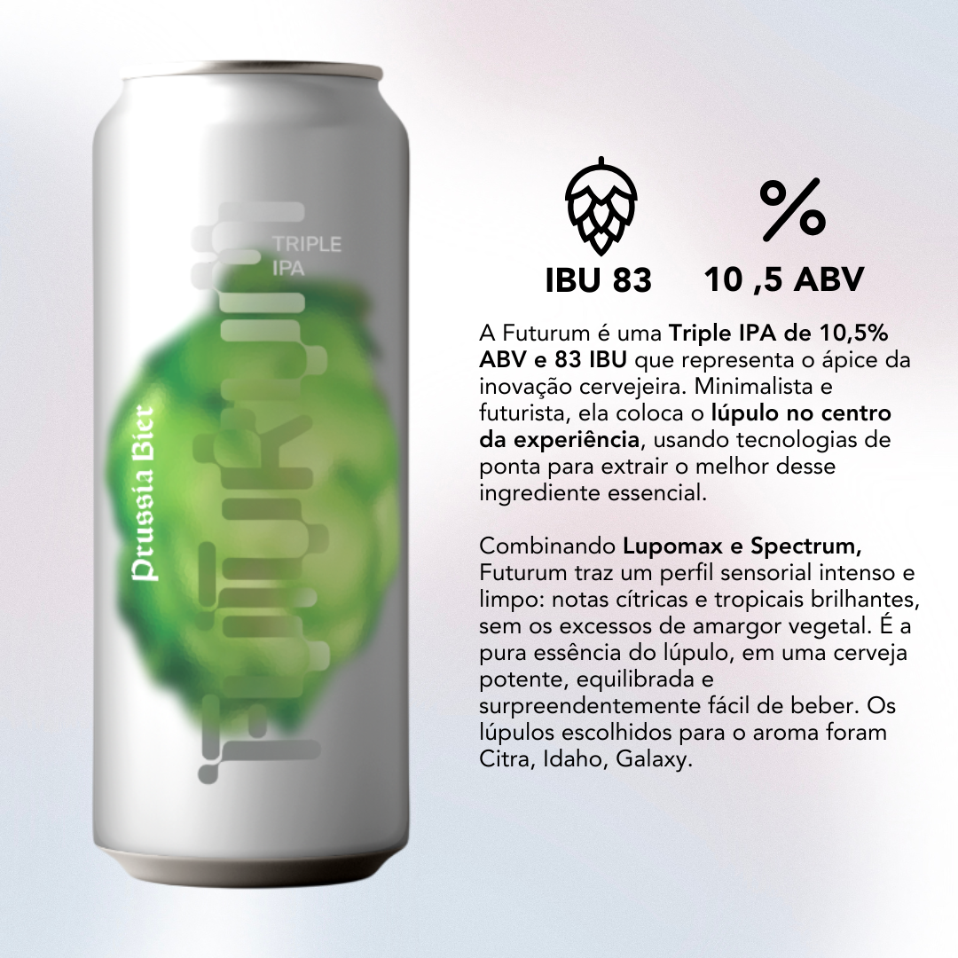 CERVEJA FUTURUM TRIPLE IPA 473ML UNIDADE - Prussia Bier - Loja online ...