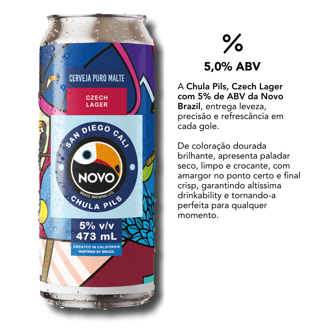 CERVEJA NOVO BRAZIL CHULA PILS 473ML UNIDADE - Prussia Bier - Loja ...