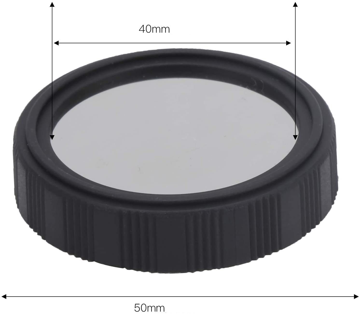 Filtro Solar Para Telescopio Observar Sol Com Encaixe Para Tampa Uranum ...