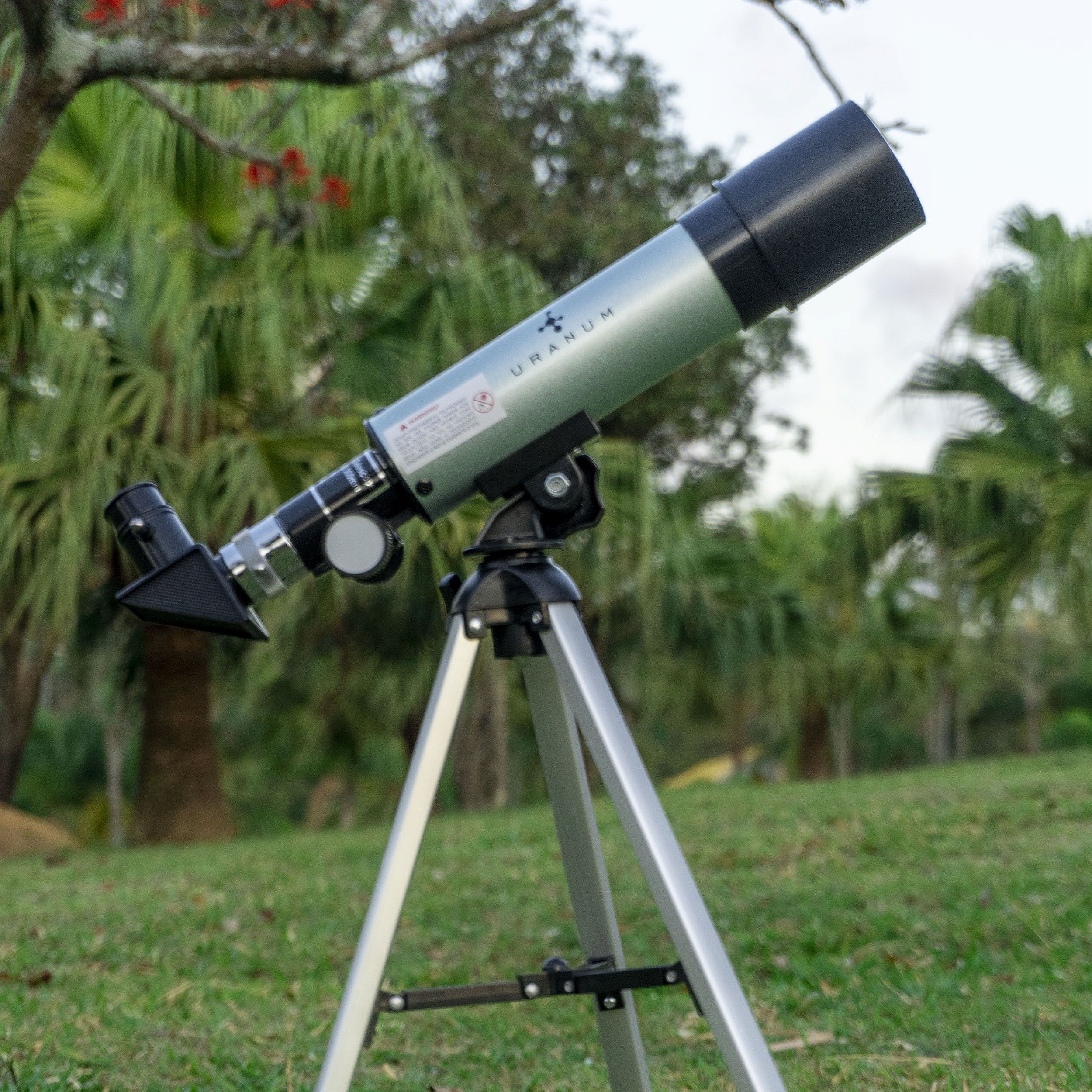 Telescópio Refrator 50mm Barato Qualidade Para Astronomia Universo - Uranum