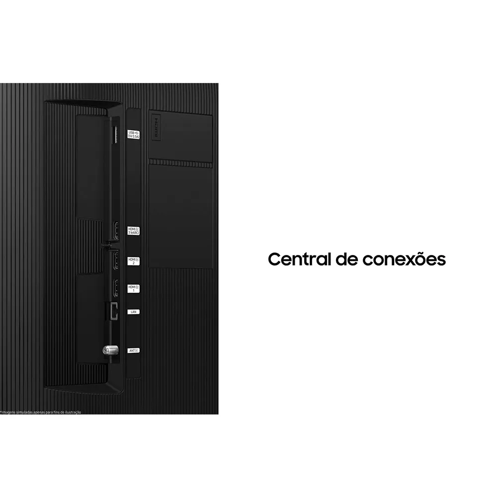 Samsung Smart TV 50" UHD 4K 50DU7700, Processador Crystal 4K, Gaming ...