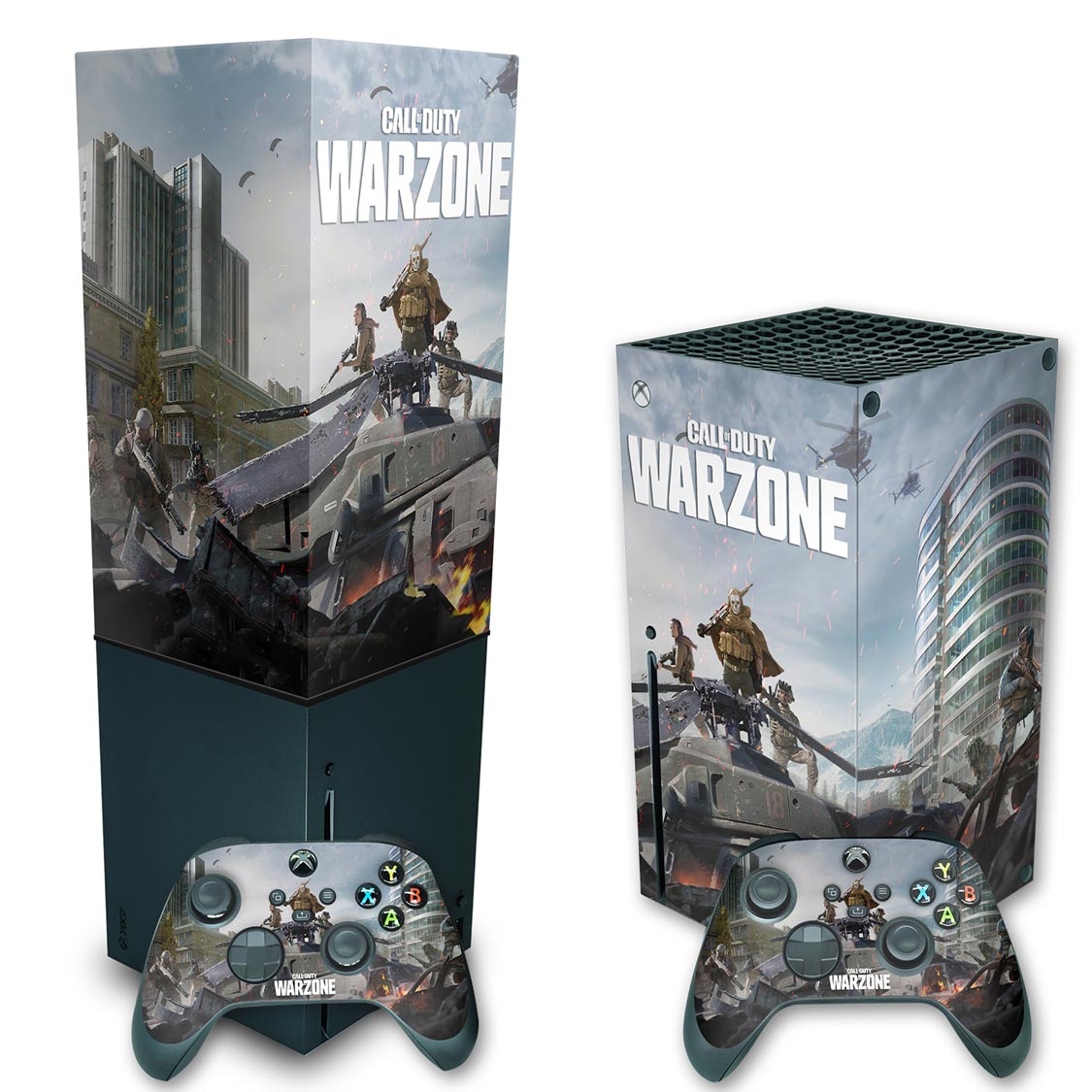 KIT Xbox Series X Skin e Capa Anti Poeira - Call of Duty Warzone - Pop ...
