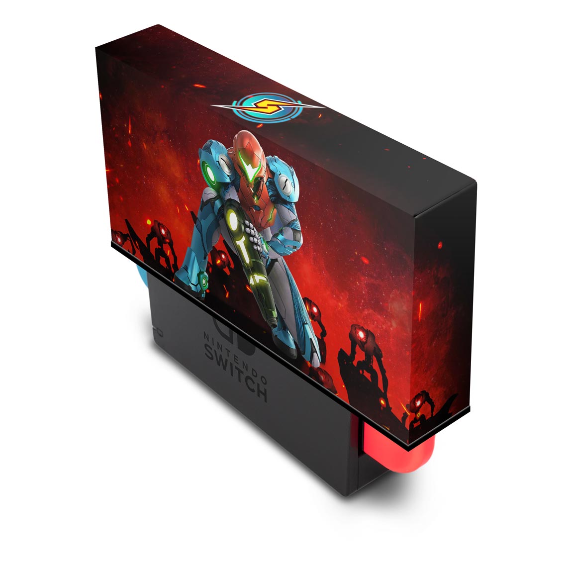 KIT Nintendo Switch Skin e Capa Anti Poeira - Metroid Dread - Pop Arte ...